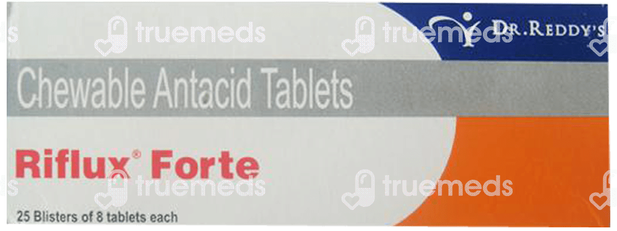 Reflux Forte Tablet 8 - Uses, Side Effects, Dosage, Price | Truemeds