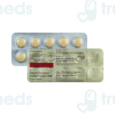 Superspas Tablet 10 - Uses, Side Effects, Dosage, Price | Truemeds