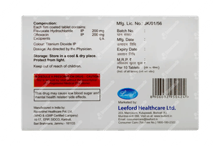 Urivel O 200200 Mg Tablet 10 - Uses, Side Effects, Dosage, Price | Truemeds