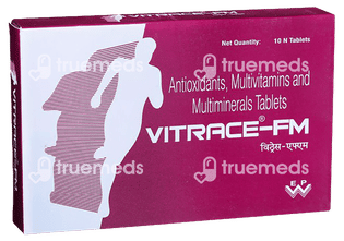 Vitrace Fm Tablet 10 - Uses, Side Effects, Dosage, Price | Truemeds