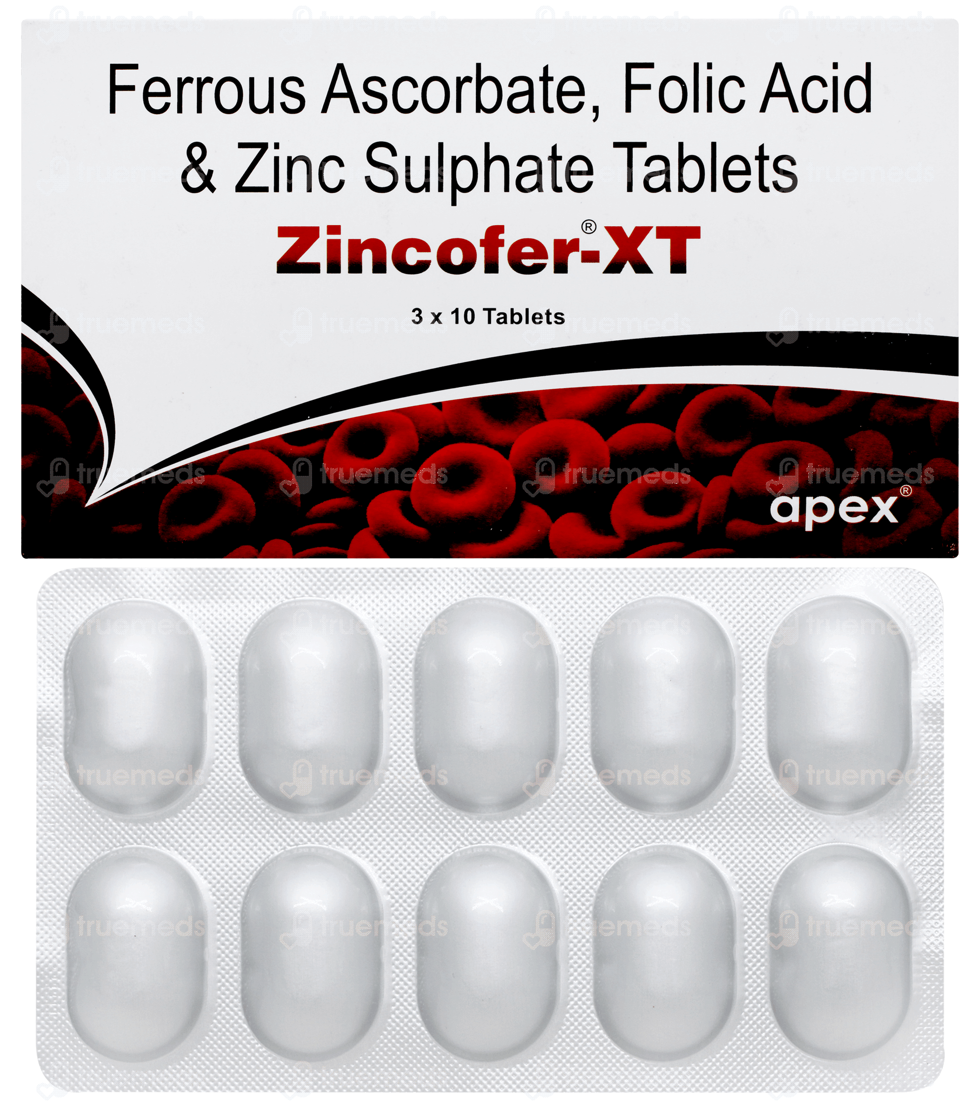 Zincofer Xt | Order Zincofer Xt Tablet Online at Truemeds