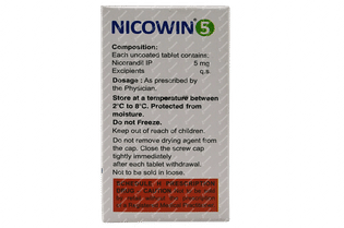 Nicowin 5 MG | Order Nicowin 5 MG Tablet Online at Truemeds