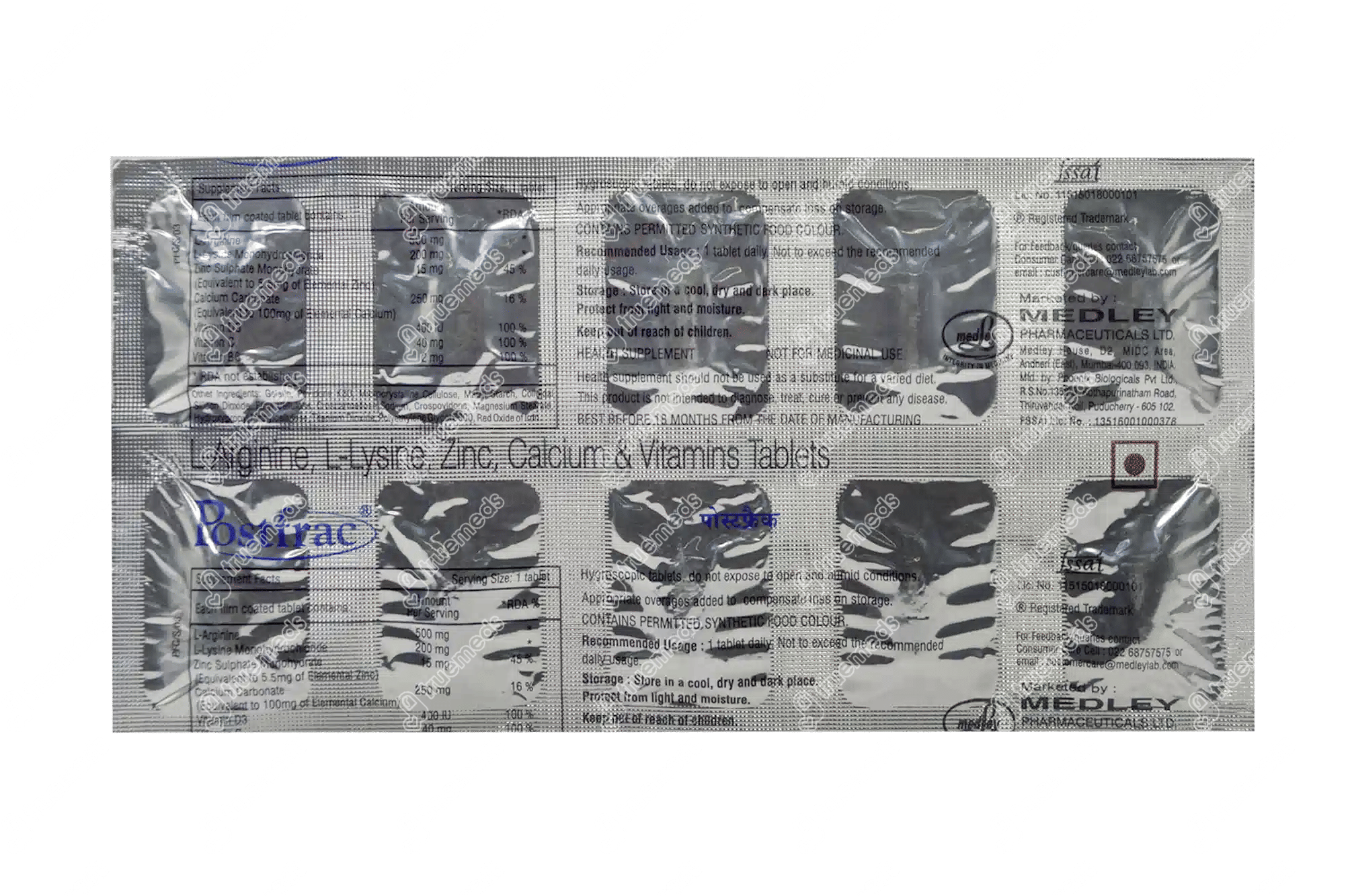 Postfrac Tablet 10 - Uses, Side Effects, Dosage, Price | Truemeds