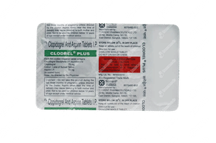 Clodrel Plus 75/75 MG | Order Clodrel Plus 75/75 MG Tablet Online at ...