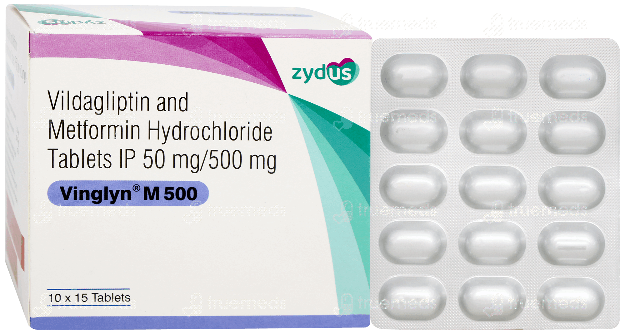 Vinglyn M 500 Tablet 15: Uses, Side Effects, Price & Substitutes
