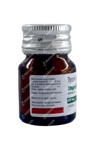 Thyrorite 50 MCG 1 | Order Thyrorite 50 MCG Tablet 1 Online at Truemeds