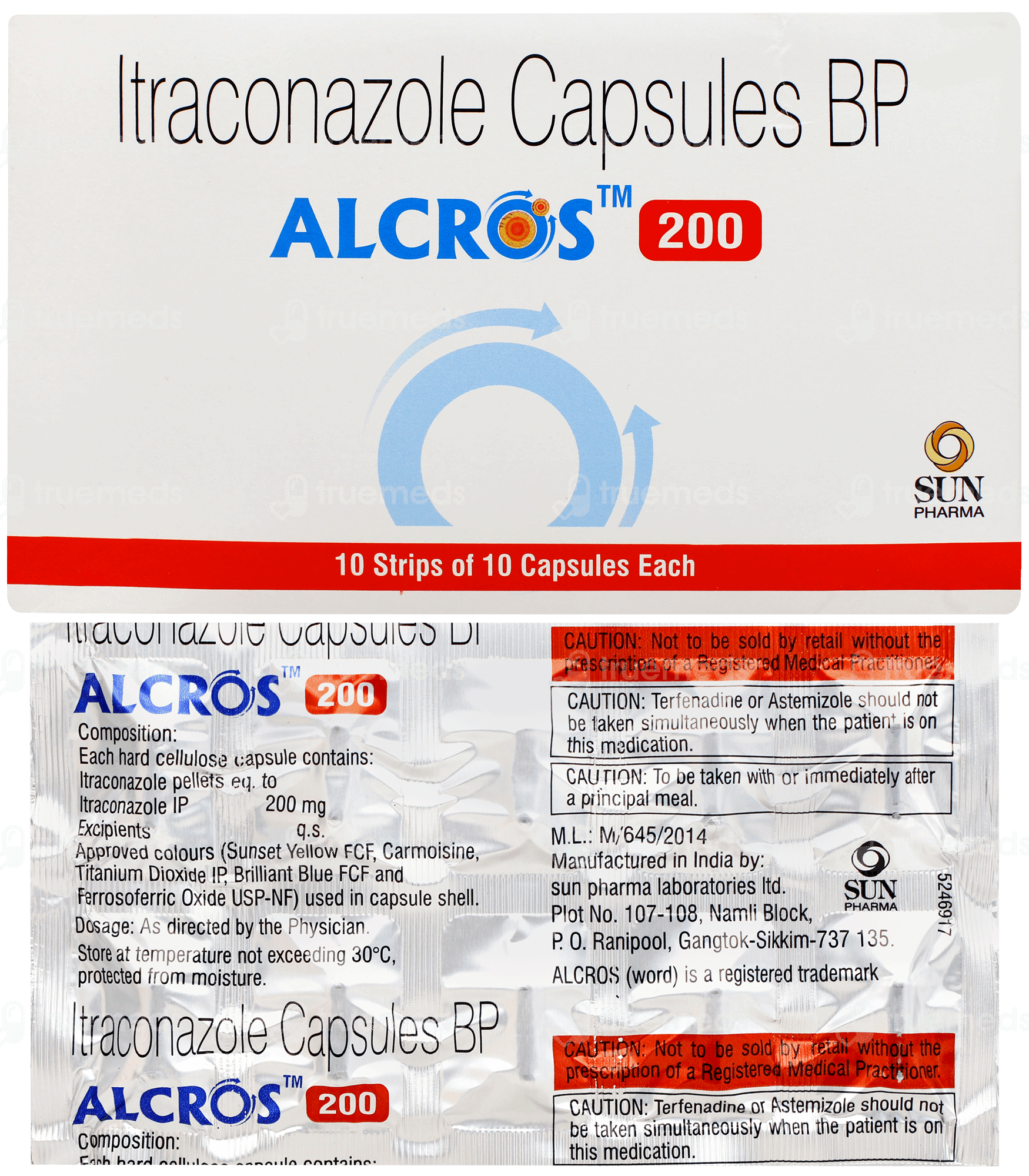 Alcros 200 Capsule 10: Uses, Side Effects, Price & Substitutes