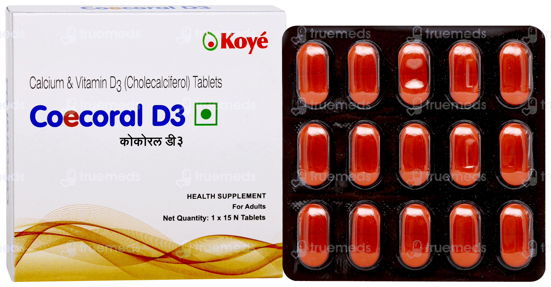 Coecoral D3 500 Mg/400iu | Order Coecoral D3 500 Mg/400iu Tablet Online ...
