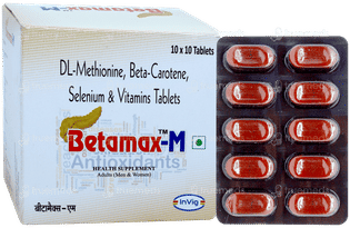 Betamax M Tablet 10 - Uses, Side Effects, Dosage, Price | Truemeds