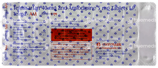 Telma Am 405 Mg Tablet 30 - Uses, Side Effects, Dosage, Price | Truemeds