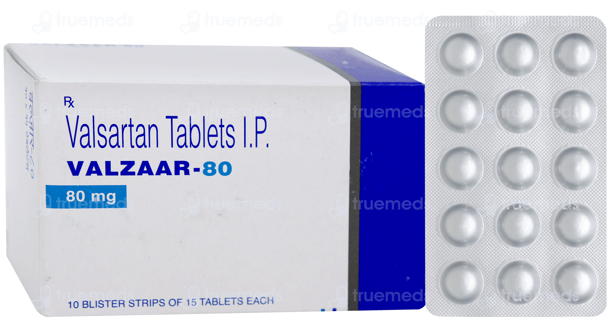 Valzaar 80 MG | Order Valzaar 80 MG Tablet Online at Truemeds
