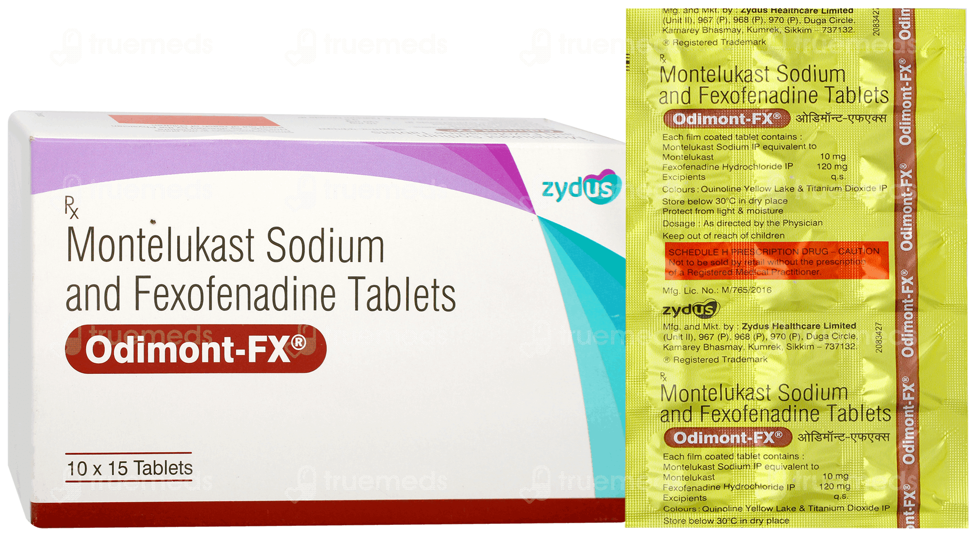 Odimont Fx Tablet 15: Uses, Side Effects, Price & Substitutes