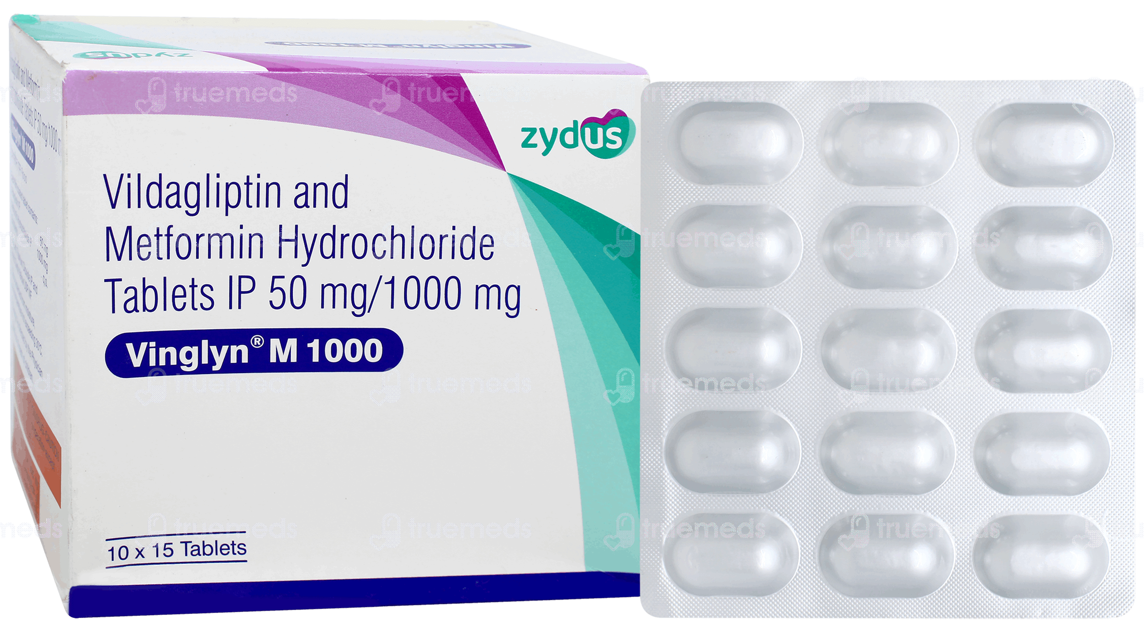Vinglyn M 1000 Tablet 15: Uses, Side Effects, Price & Substitutes