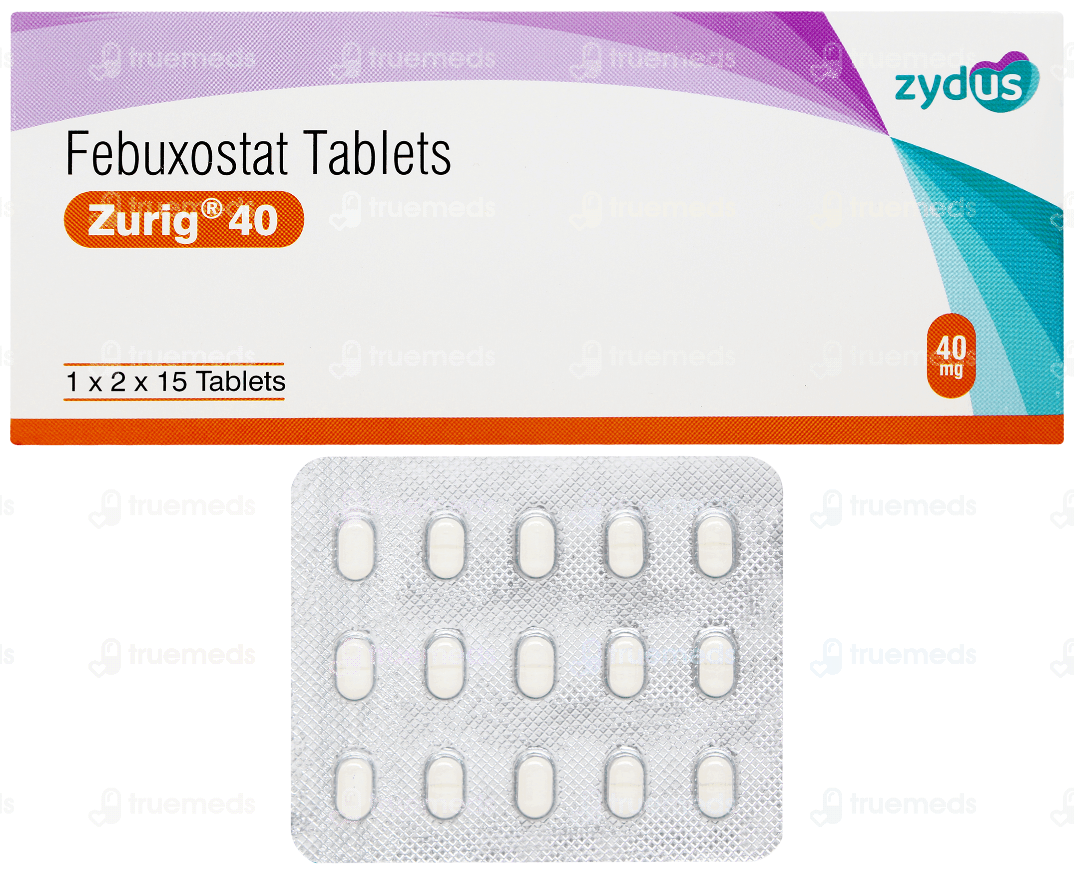Zurig 40 Tablet 15: Uses, Side Effects, Price & Substitutes