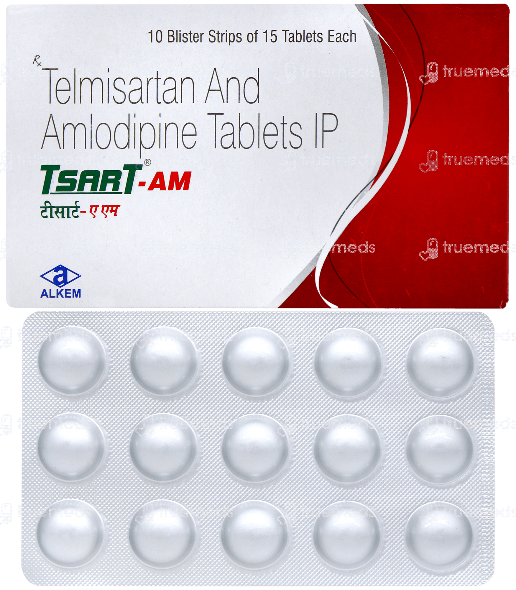 Tsart Am 405 Mg Tablet 15 - Uses, Side Effects, Dosage, Price | Truemeds