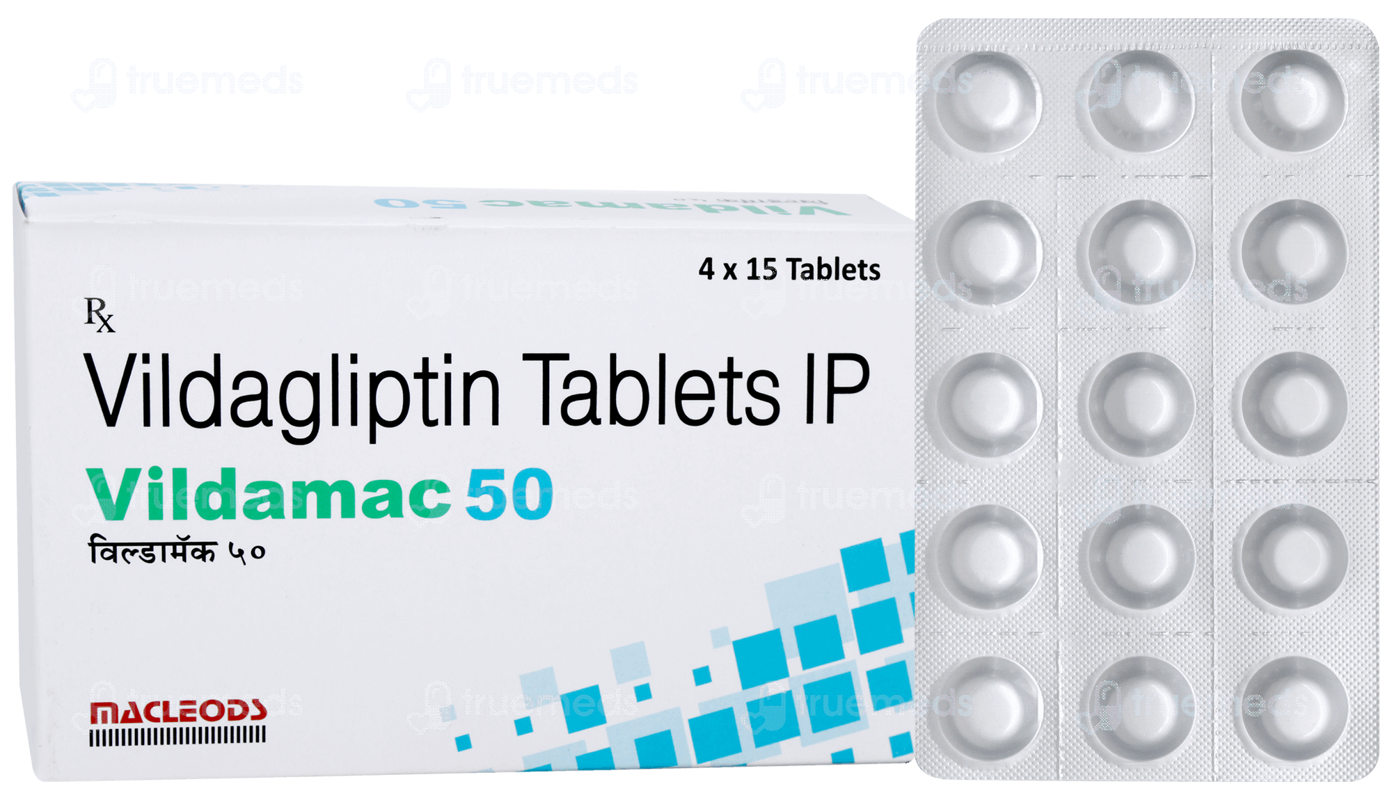 Vildamac 50 MG | Order Vildamac 50 MG Tablet Online at Truemeds
