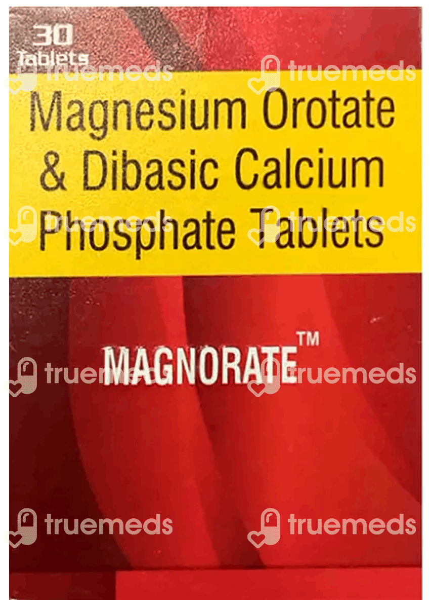 Magnorate Tablet 30 - Uses, Side Effects, Dosage, Price | Truemeds