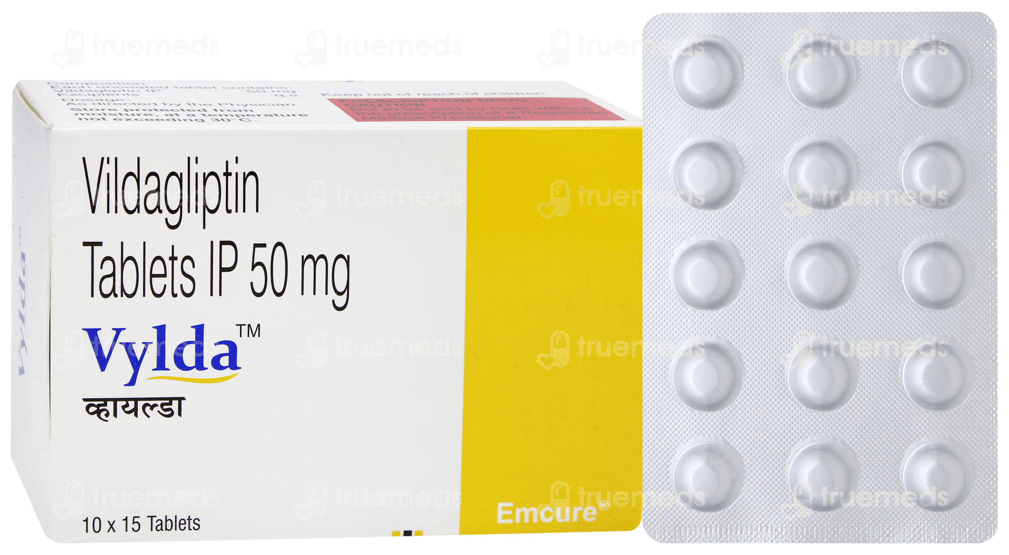 Vylda 50 MG | Order Vylda 50 MG Tablet Online at Truemeds