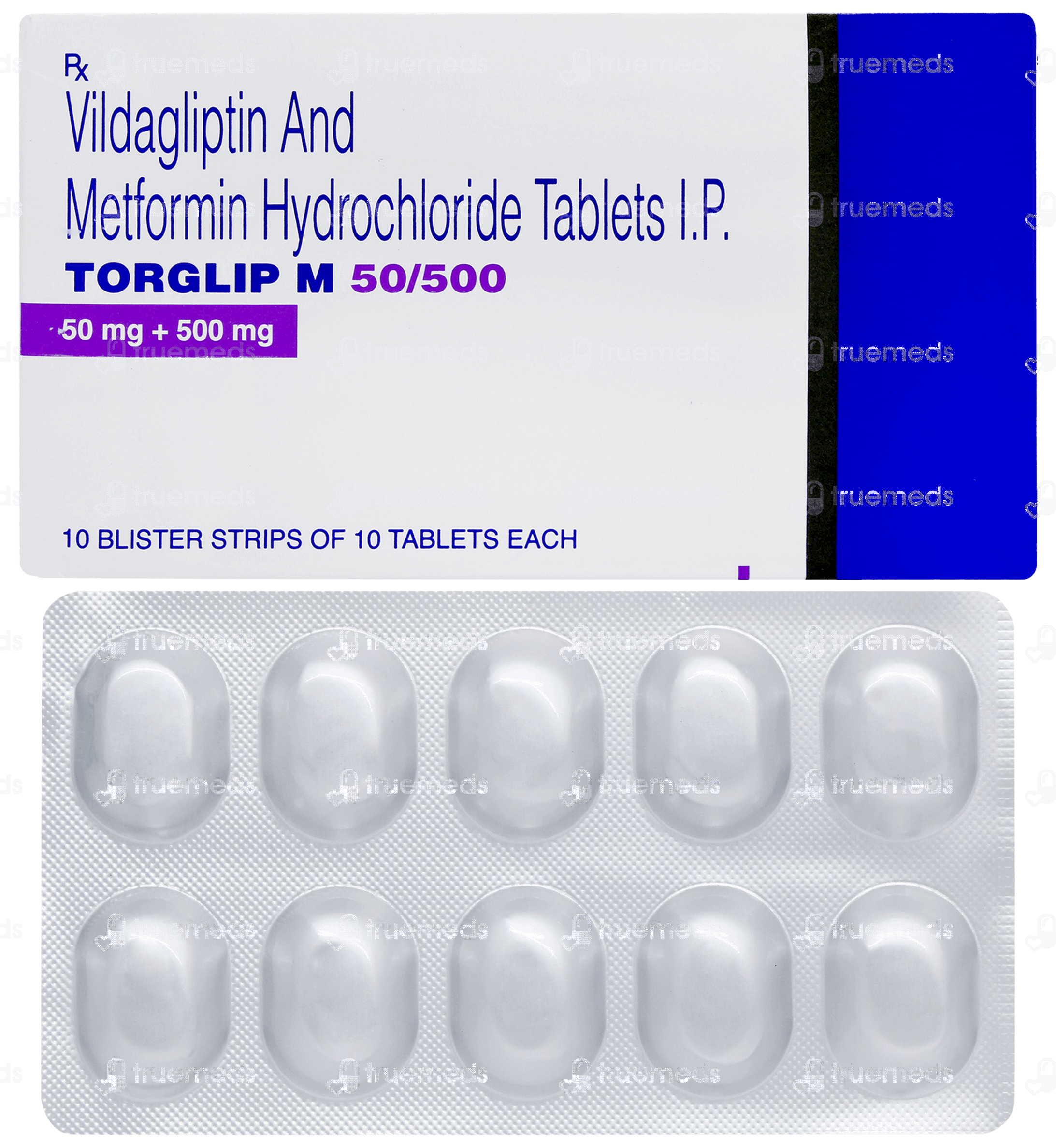Torglip M 50/500 Tablet – Type 2 Diabetes Management