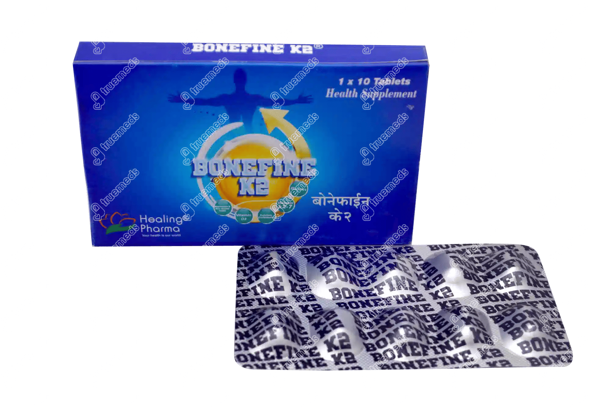 Bonefine K2 Tablet 10 - Uses, Side Effects, Dosage, Price | Truemeds