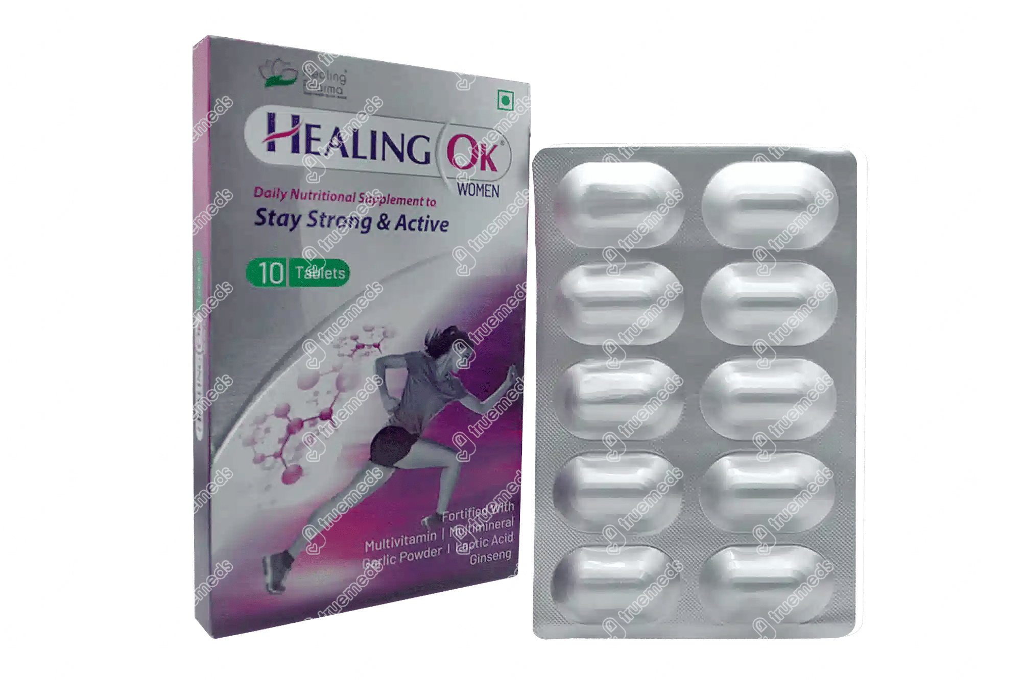 Healing Ok Women Tablet 10 - Uses, Side Effects, Dosage, Price | Truemeds