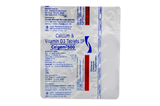 Calgem 500 Tablet 15 - Uses, Side Effects, Dosage, Price | Truemeds