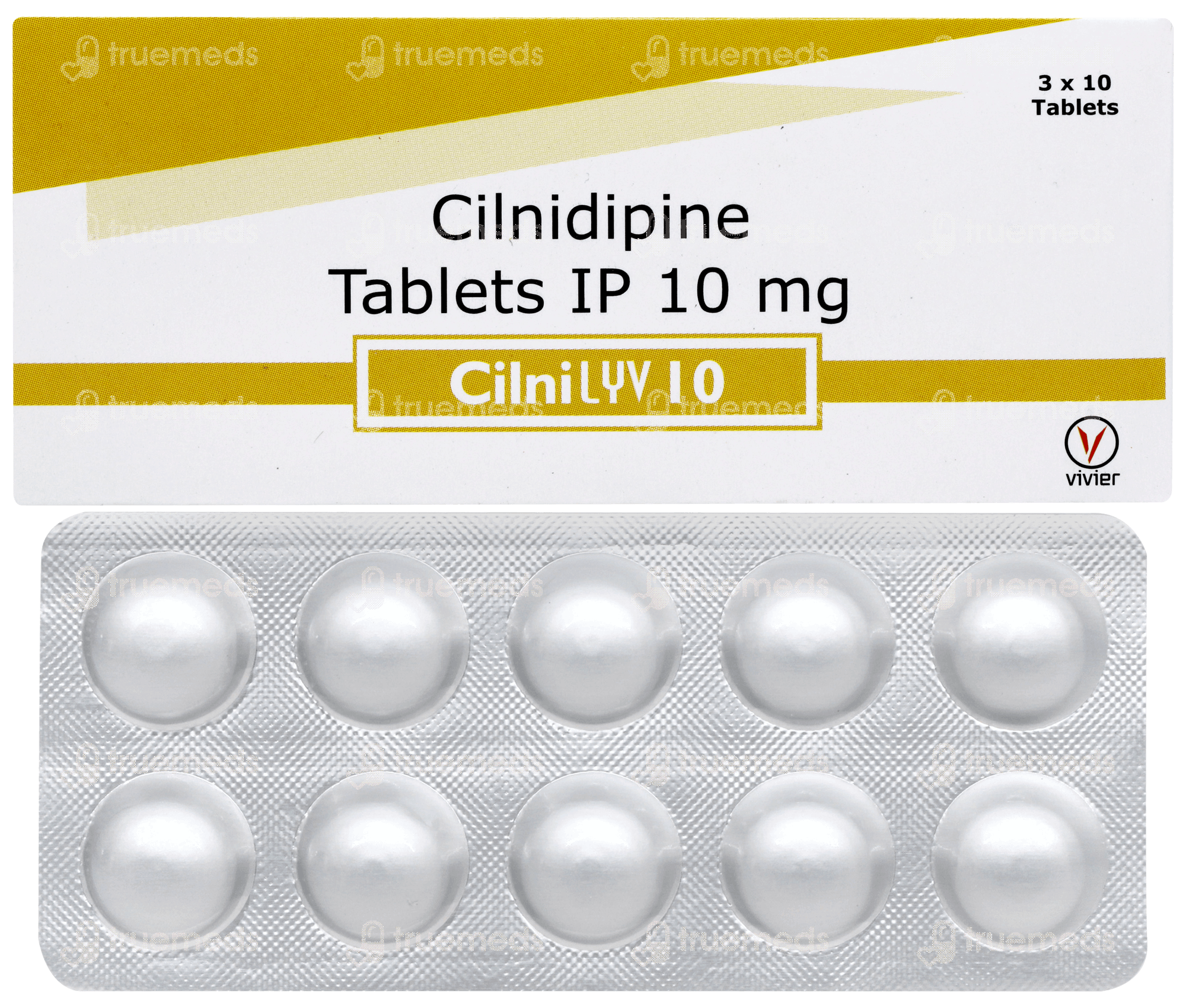 Cilnilyv 10 Tablet 10: Uses, Side Effects, Price & Substitutes