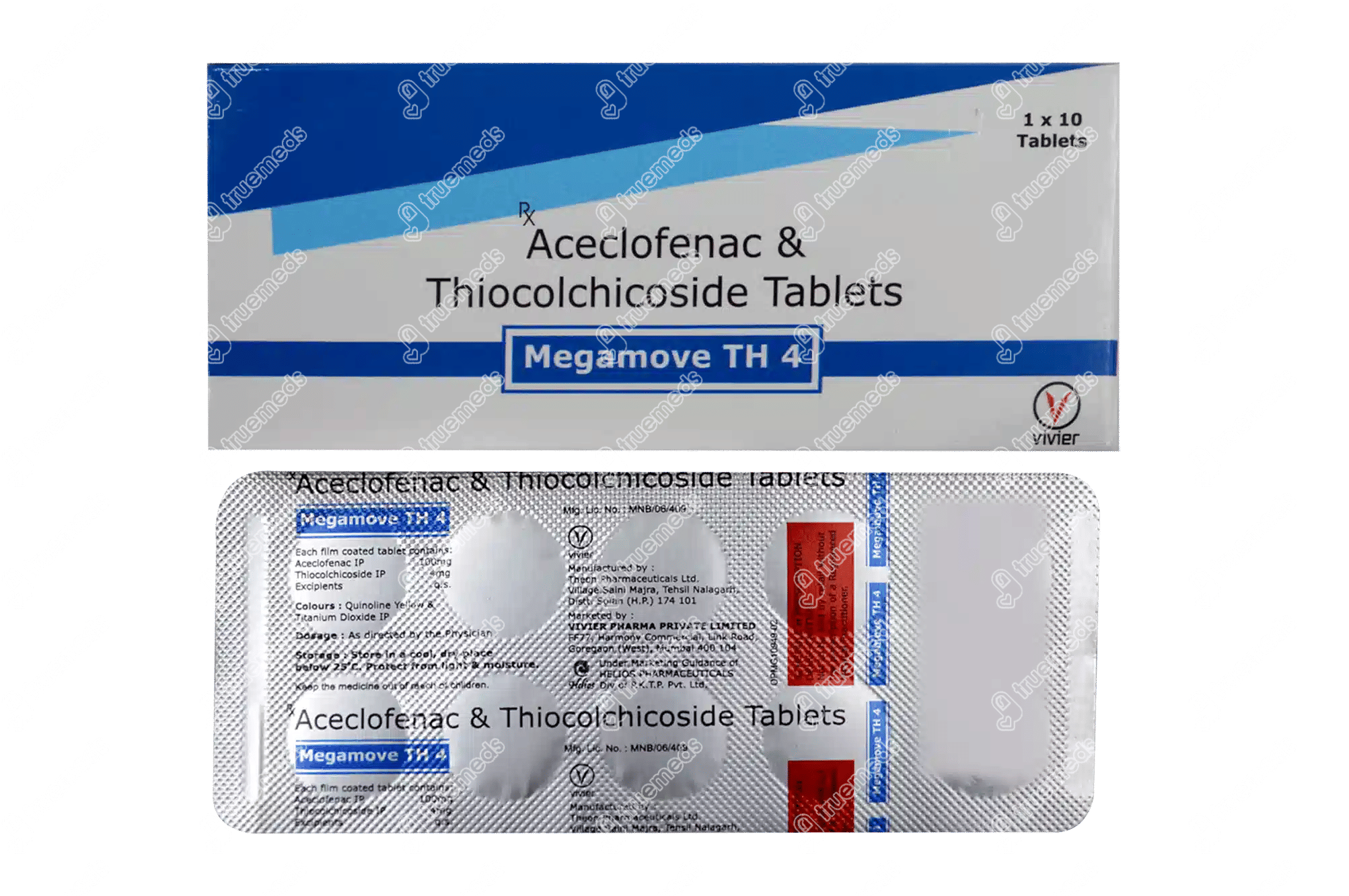 Megamove Th 4 Tablet 10: Uses, Side Effects, Price & Substitutes