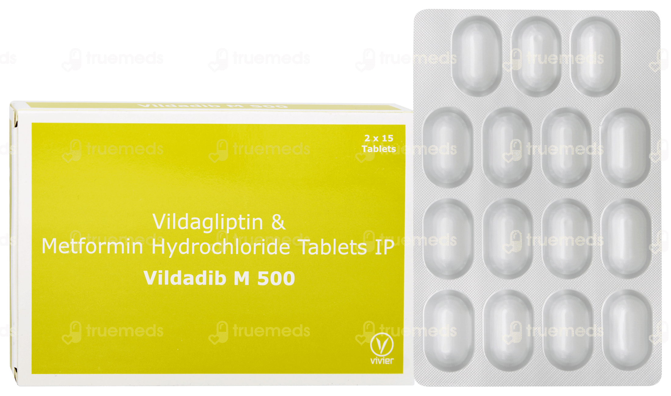 Vildadib M 500 Tablet: Uses, Side Effects, Price & Substitutes