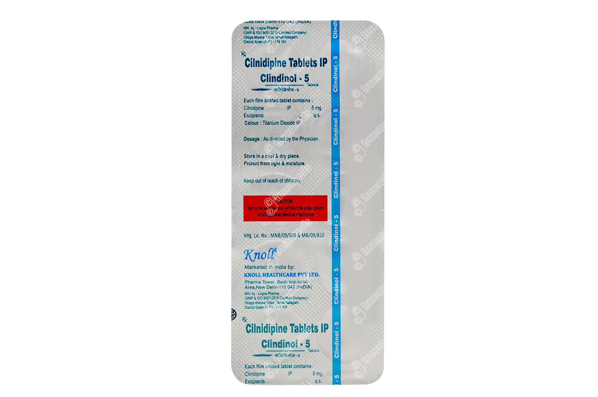 Clindinol 5 MG | Order Clindinol 5 MG Tablet Online at Truemeds