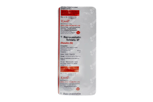 Rozutin 20 Mg Tablet 10 - Uses, Side Effects, Dosage, Price | Truemeds