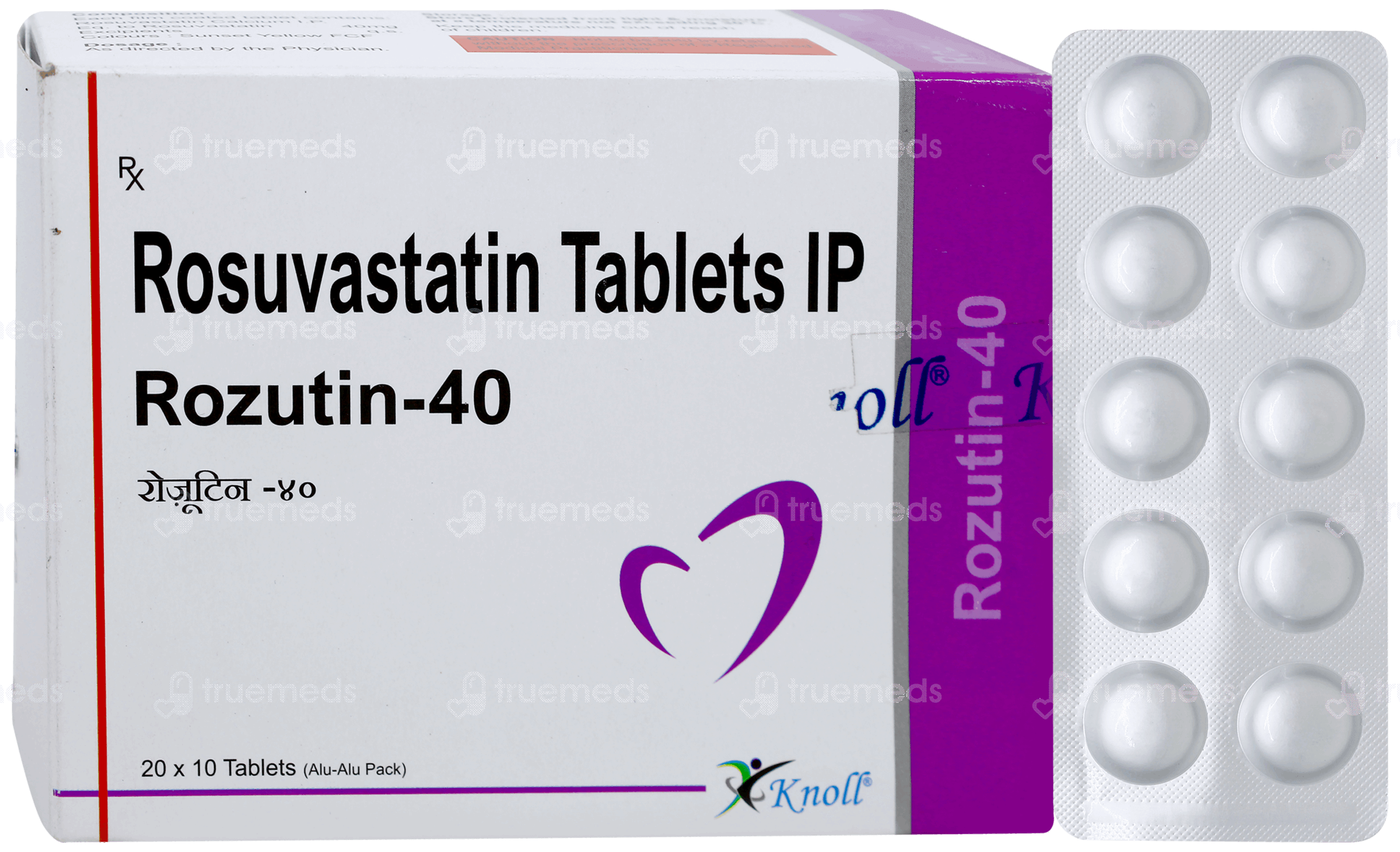 Rozutin 40 Tablet 10: Uses, Side Effects, Price & Substitutes