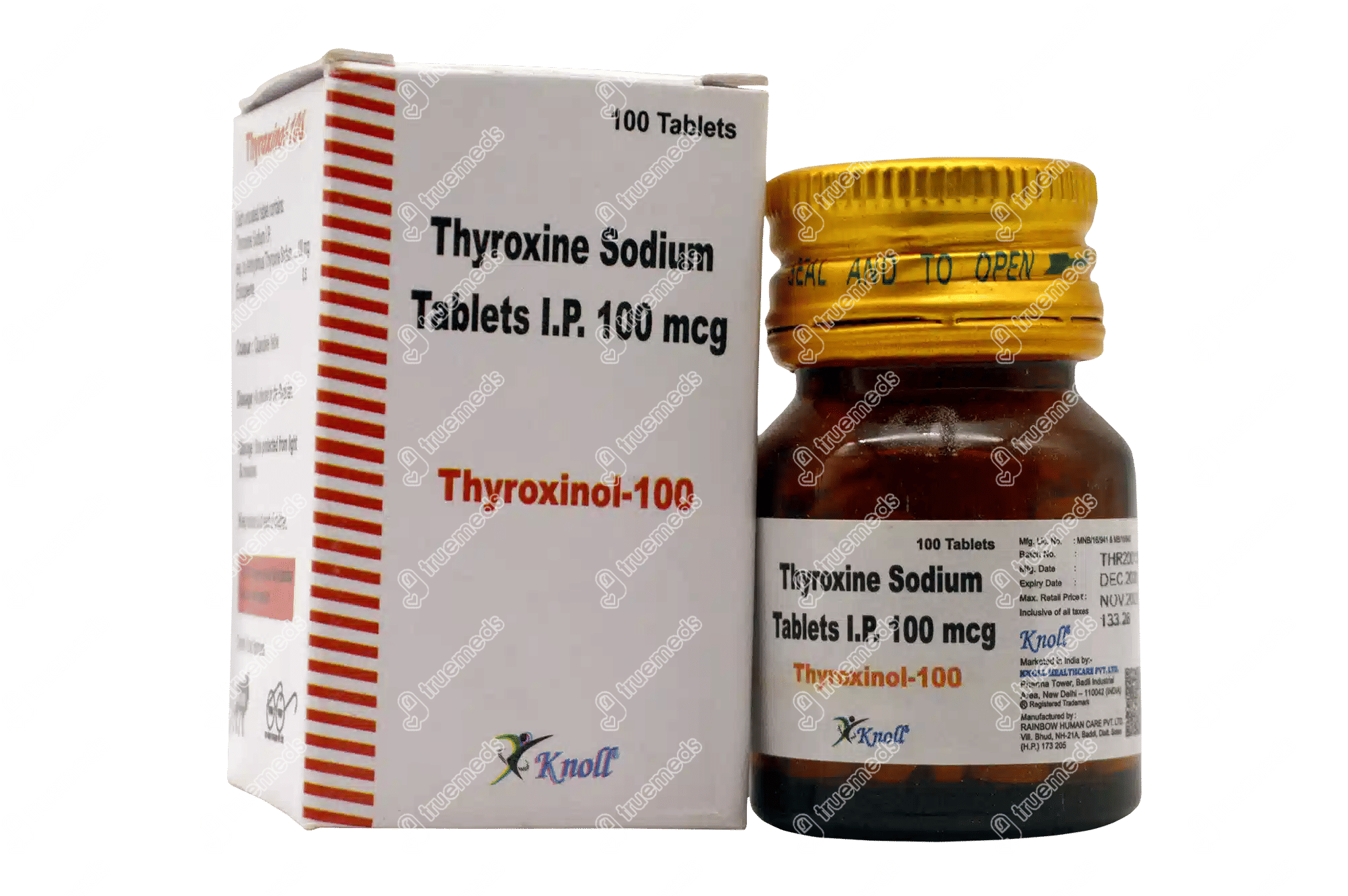 Thyroxinol 100 MCG Tablet 100: Uses, Side Effects, Price & Substitutes