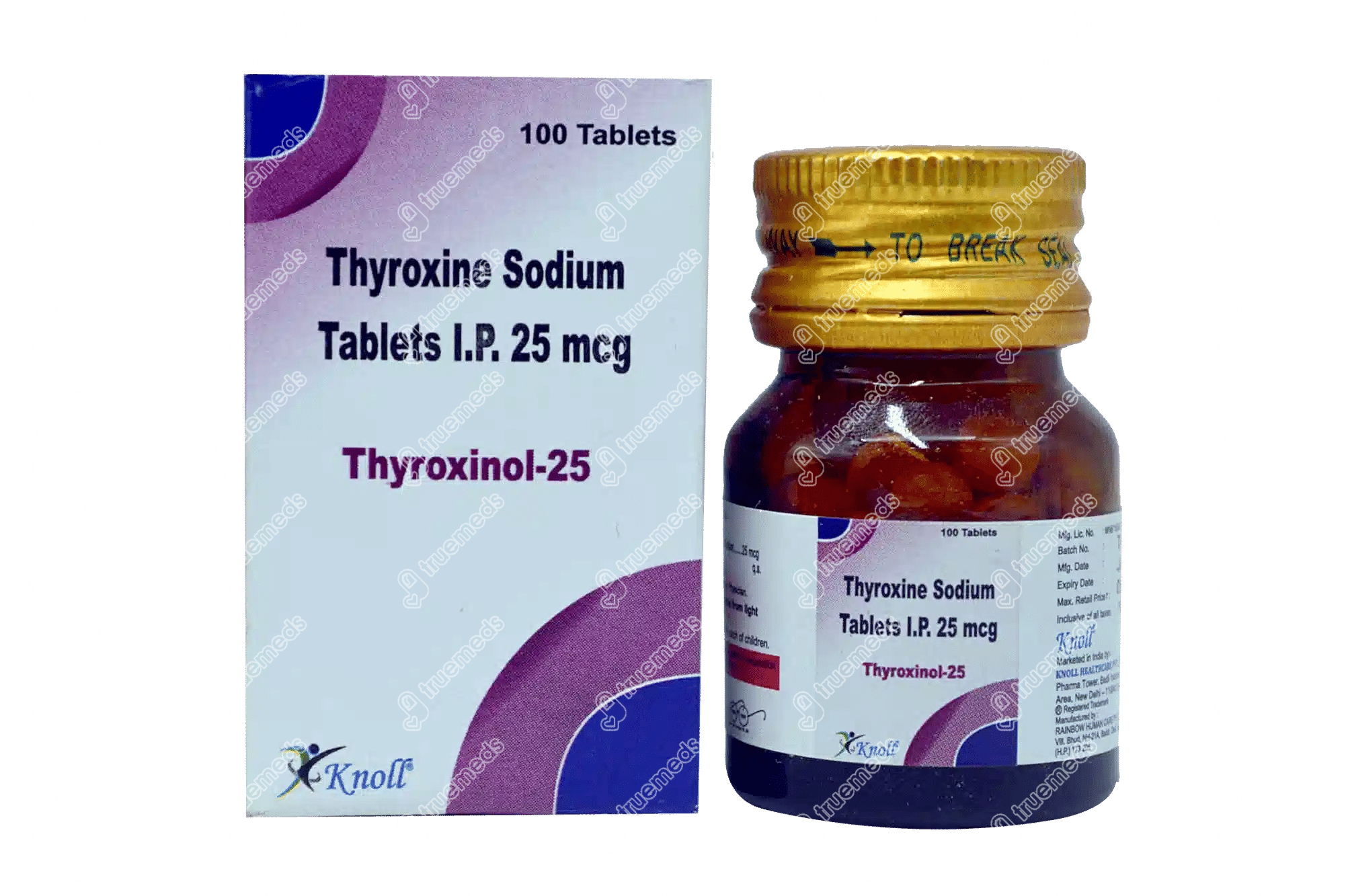 Thyroxinol 25 Tablet 100: Uses, Side Effects, Price & Substitutes