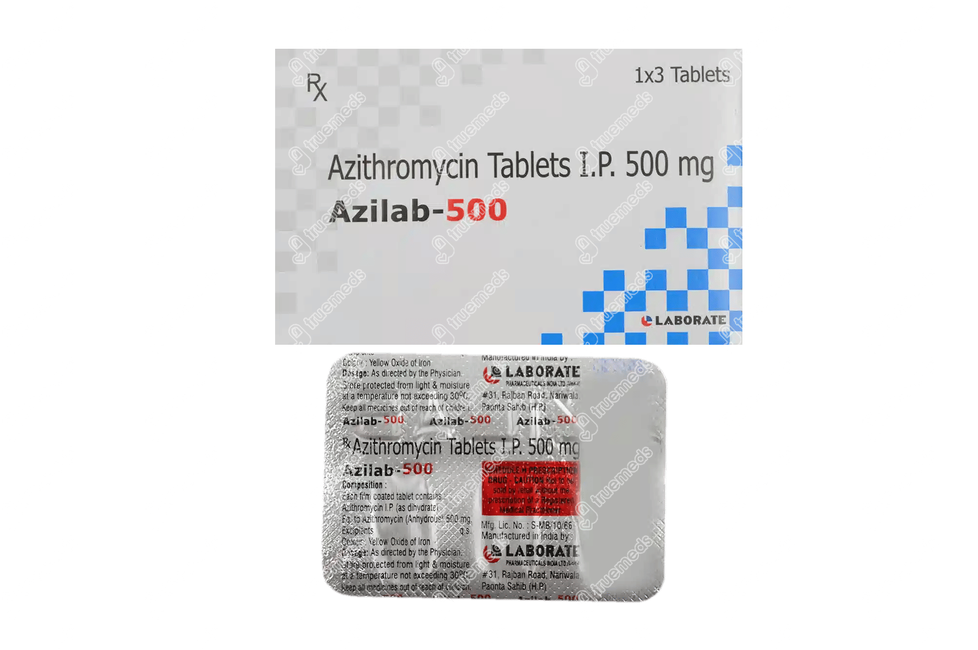 Azilab 500 Tablet 3: Uses, Side Effects, Price & Substitutes