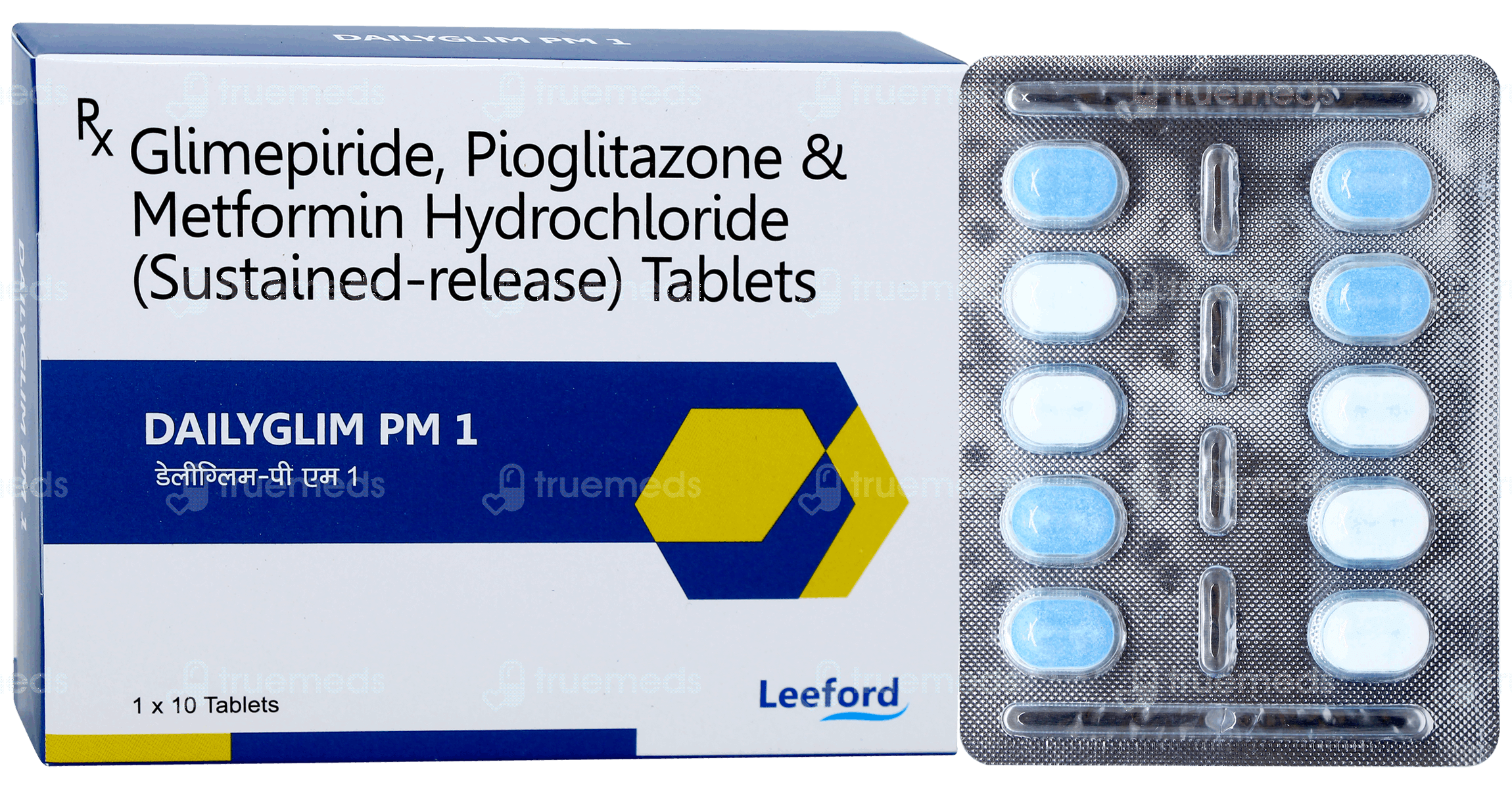 Dailyglim Pm 1 Tablet 10: Uses, Side Effects, Price & Substitutes