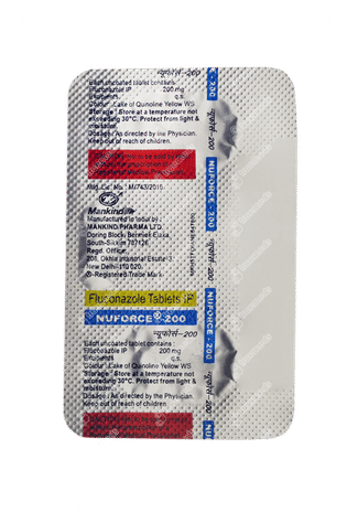 Buy Nuforce 200 MG Strip Of 2 Tablet Online at Truemeds