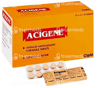 Acigene Orange Tablet 10 - Uses, Side Effects, Dosage, Price | Truemeds