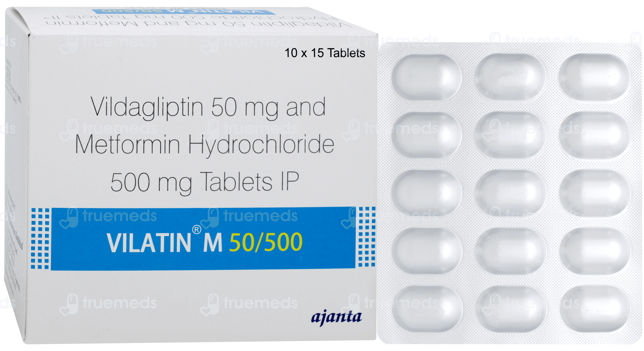 Vilatin M 50/500 Tablet 15: Uses, Side Effects, Price & Substitutes