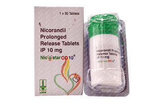 Nicostar Od 10 MG | Order NICOSTAR OD 10 MG Tablet 30 Online at Truemeds