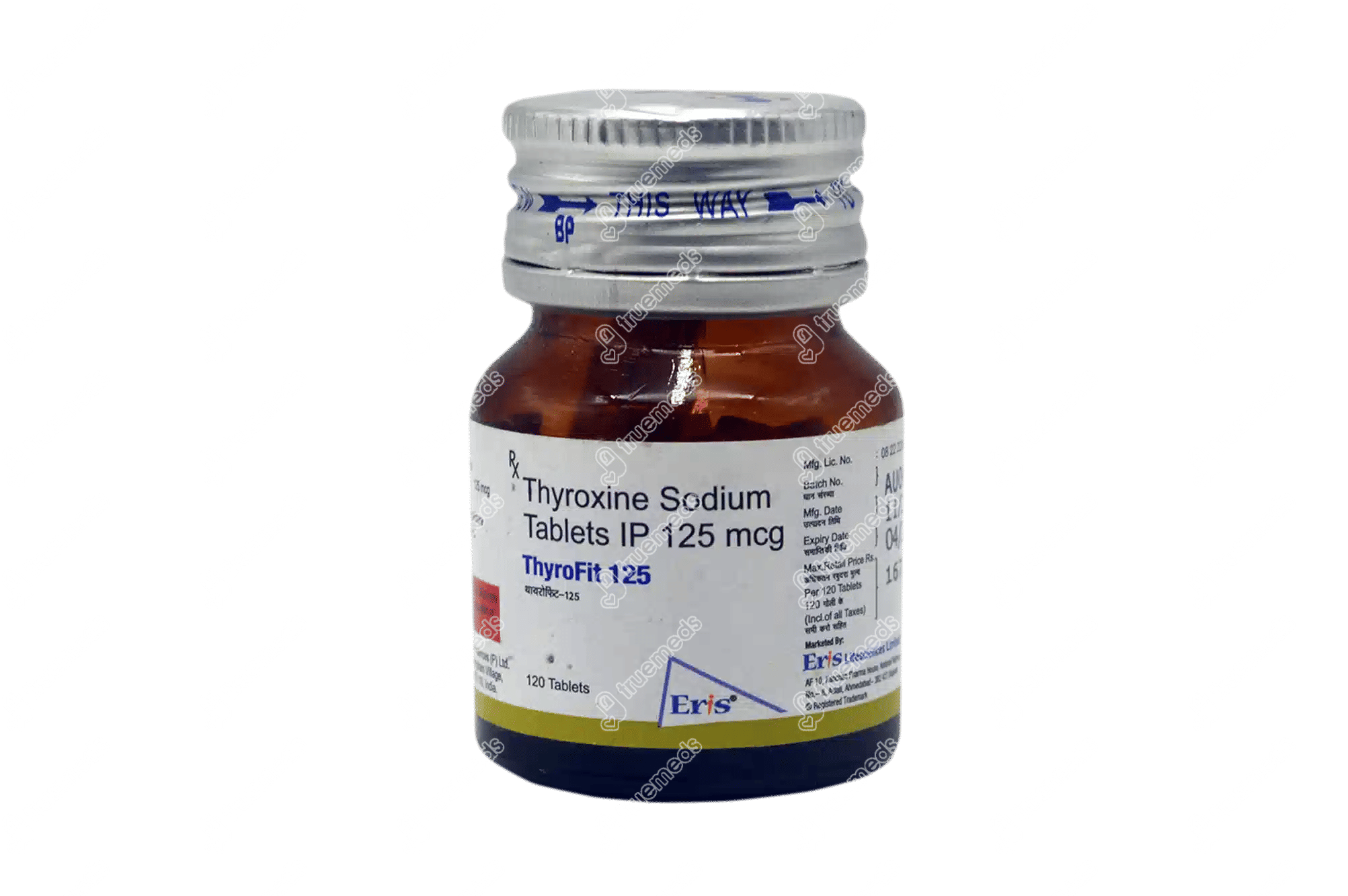 Thyrofit 125 Tablet 120: Uses, Side Effects, Price & Substitutes