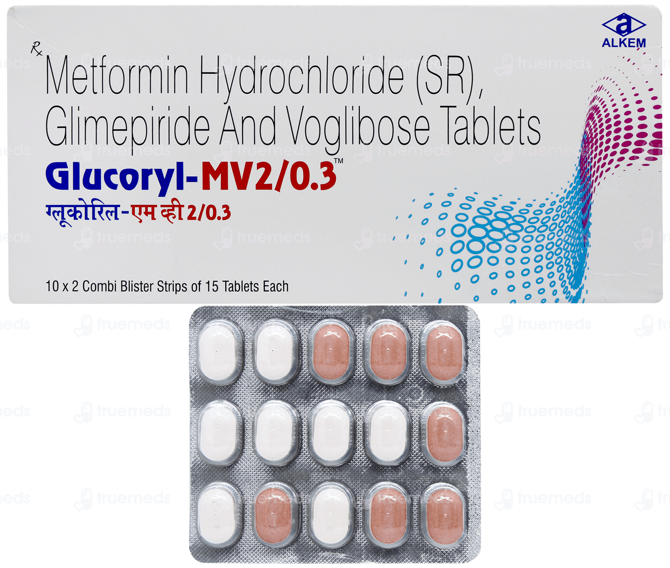 Glucoryl Mv 2/0.3 Tablet 15: Uses, Side Effects, Price & Substitutes