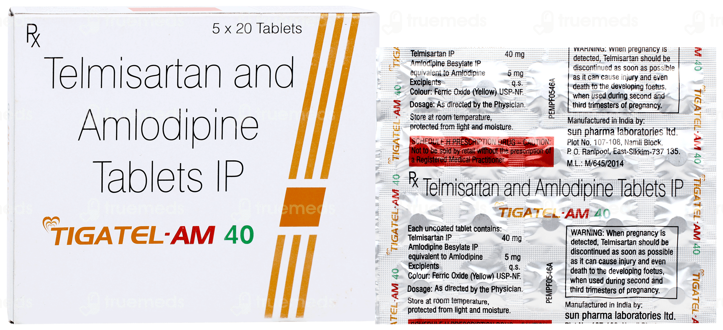 Tigatel Am 40 Tablet 20: Uses, Side Effects, Price & Substitutes