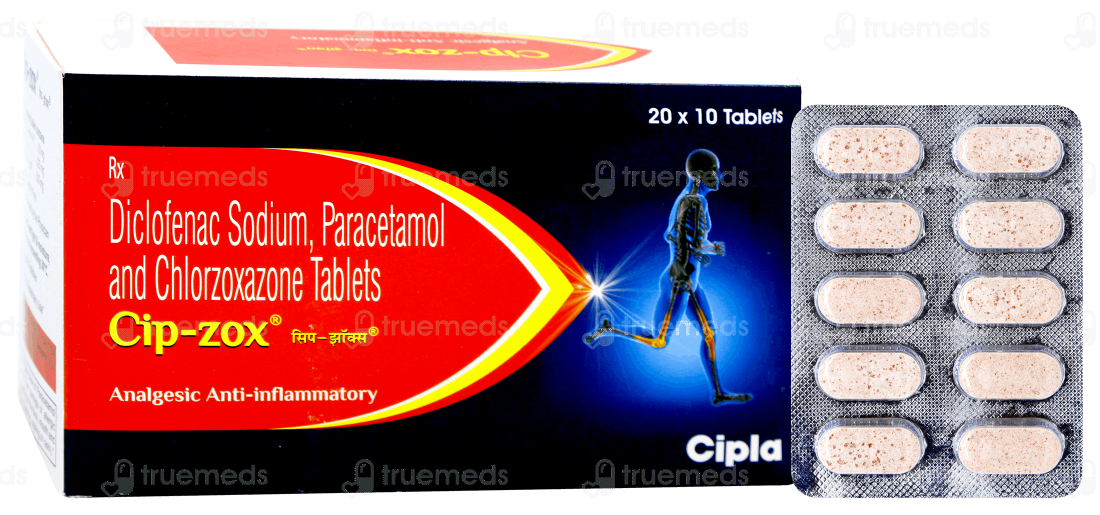 Cip Zox 50050325 Tablet 10 - Uses, Side Effects, Dosage, Price | Truemeds