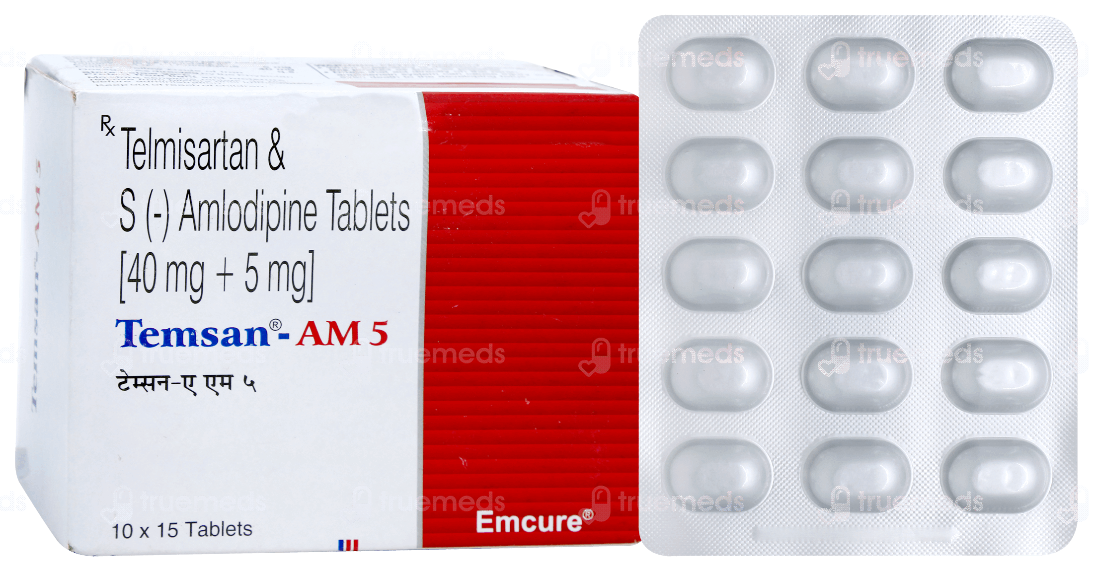 Temsan Am 5/40 MG | Order Temsan Am 5/40 MG Tablet Online at Truemeds