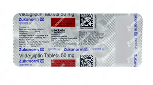 Zukanorm 50mg Tablet 10 - Uses, Side Effects, Dosage, Price | Truemeds