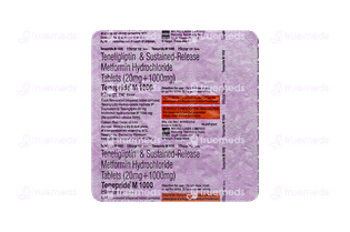 Tenepride M 20/1000 MG | Order Tenepride M 20/1000 MG Tablet Sr Online ...