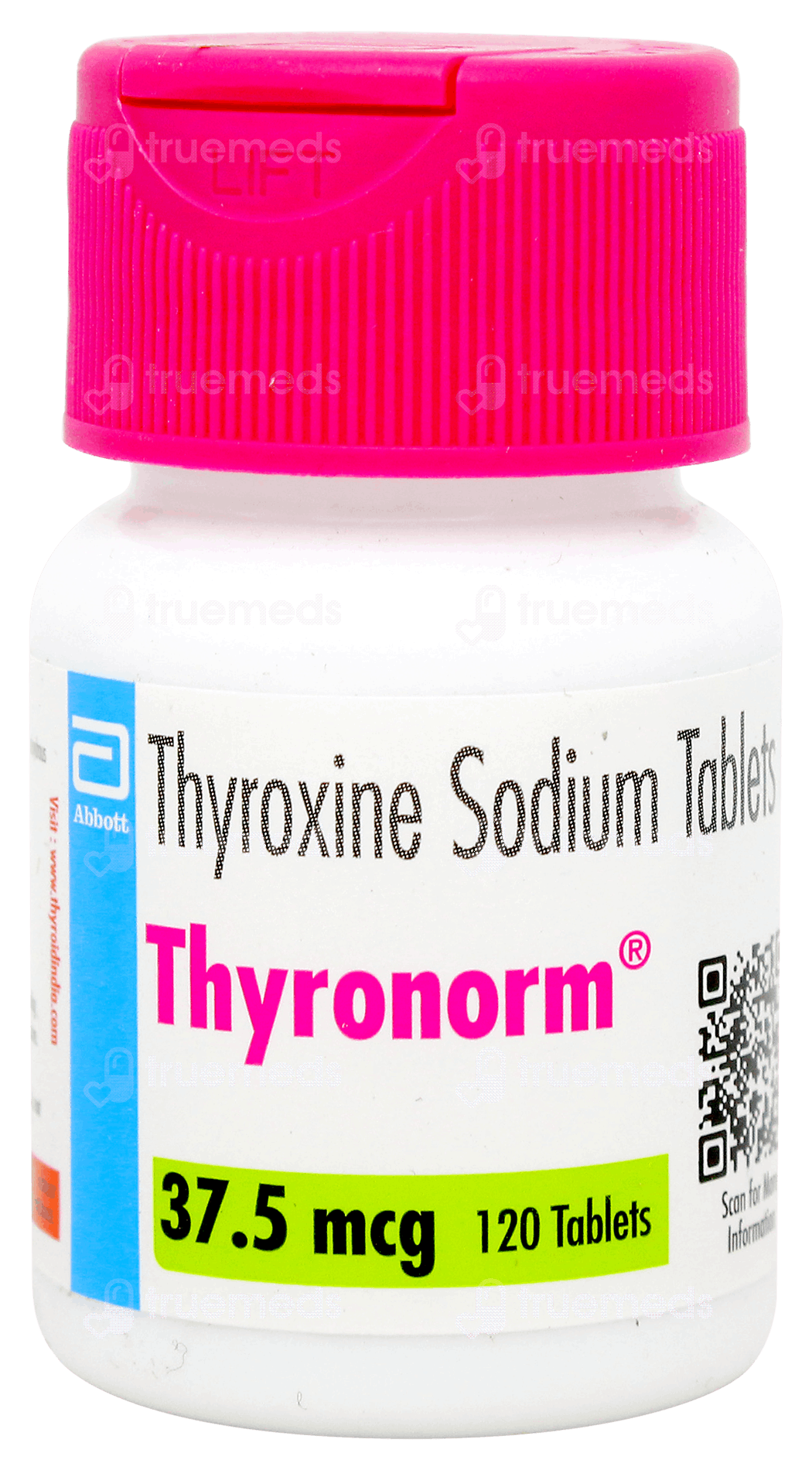 Thyronorm 37.5mcg Tablet 120: Uses, Side Effects, Price & Substitutes