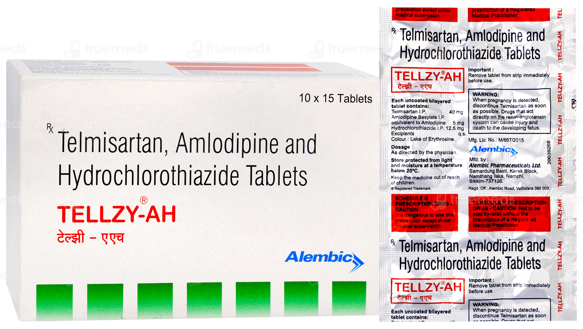 Tellzy Ah 40/5/12.5 MG | Order Tellzy Ah 40/5/12.5 MG Tablet Online at ...