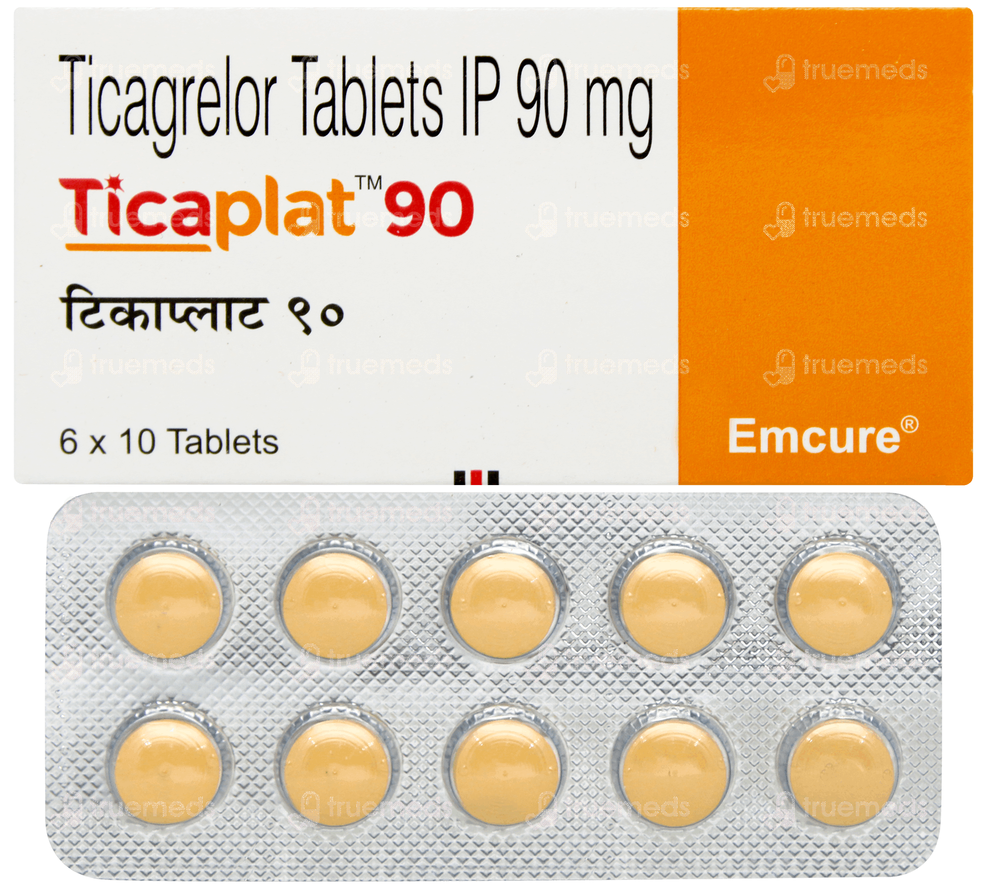 Ticaplat 90 MG Tablt | Order Ticaplat 90 MG Tablt Online at Truemeds